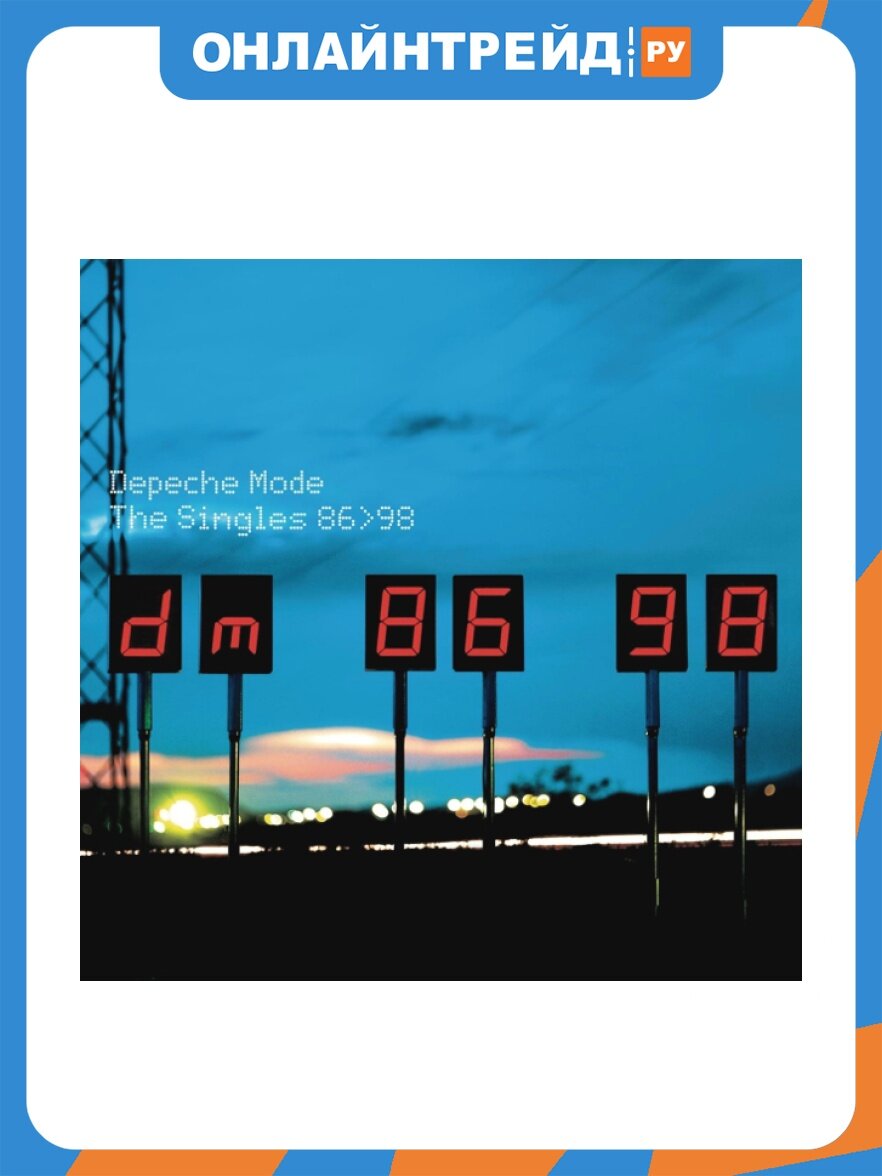 Компакт-диск Warner Music Depeche Mode - The Singles 86-98 (2CD)