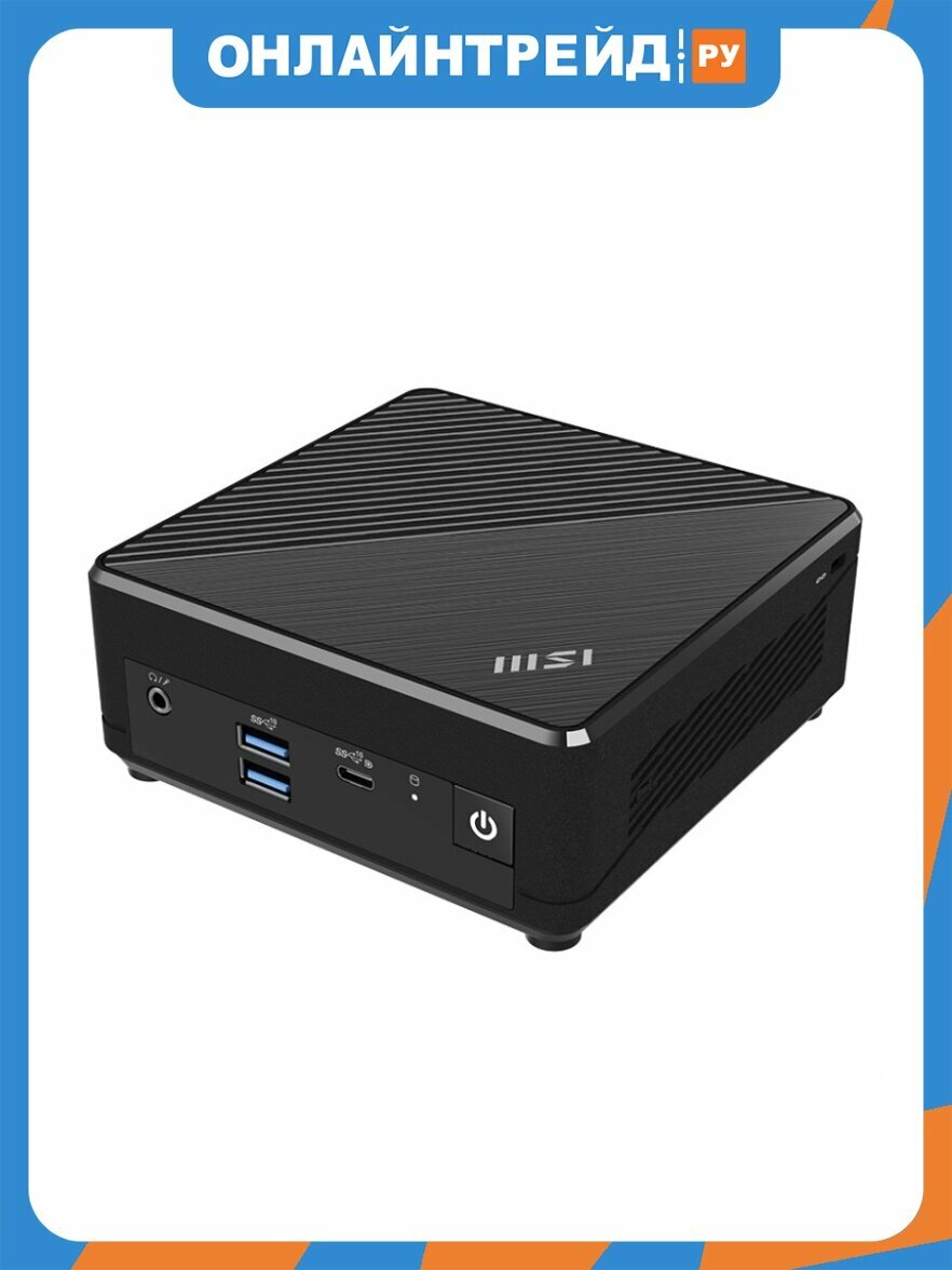Неттоп Msi Cubi N ADL S-280XRU (Intel N200 1ГГц, 8 Гб, SSD 256 Гб, Intel UHD Graphics, NoOS)