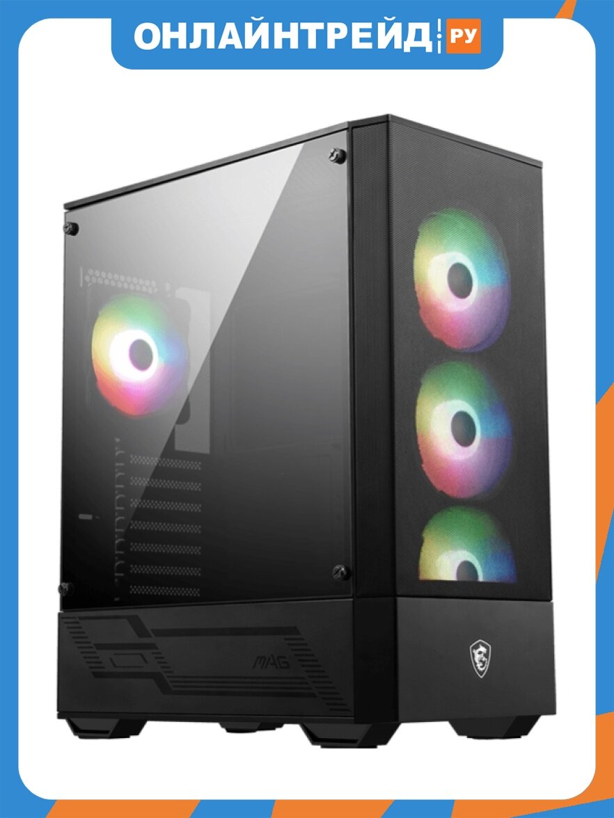 Корпус Msi MAG FORGE 112R, черный