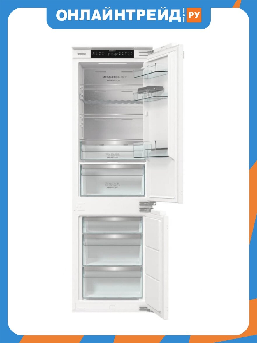 Встраиваемый холодильник Gorenje NRKI517E82WF