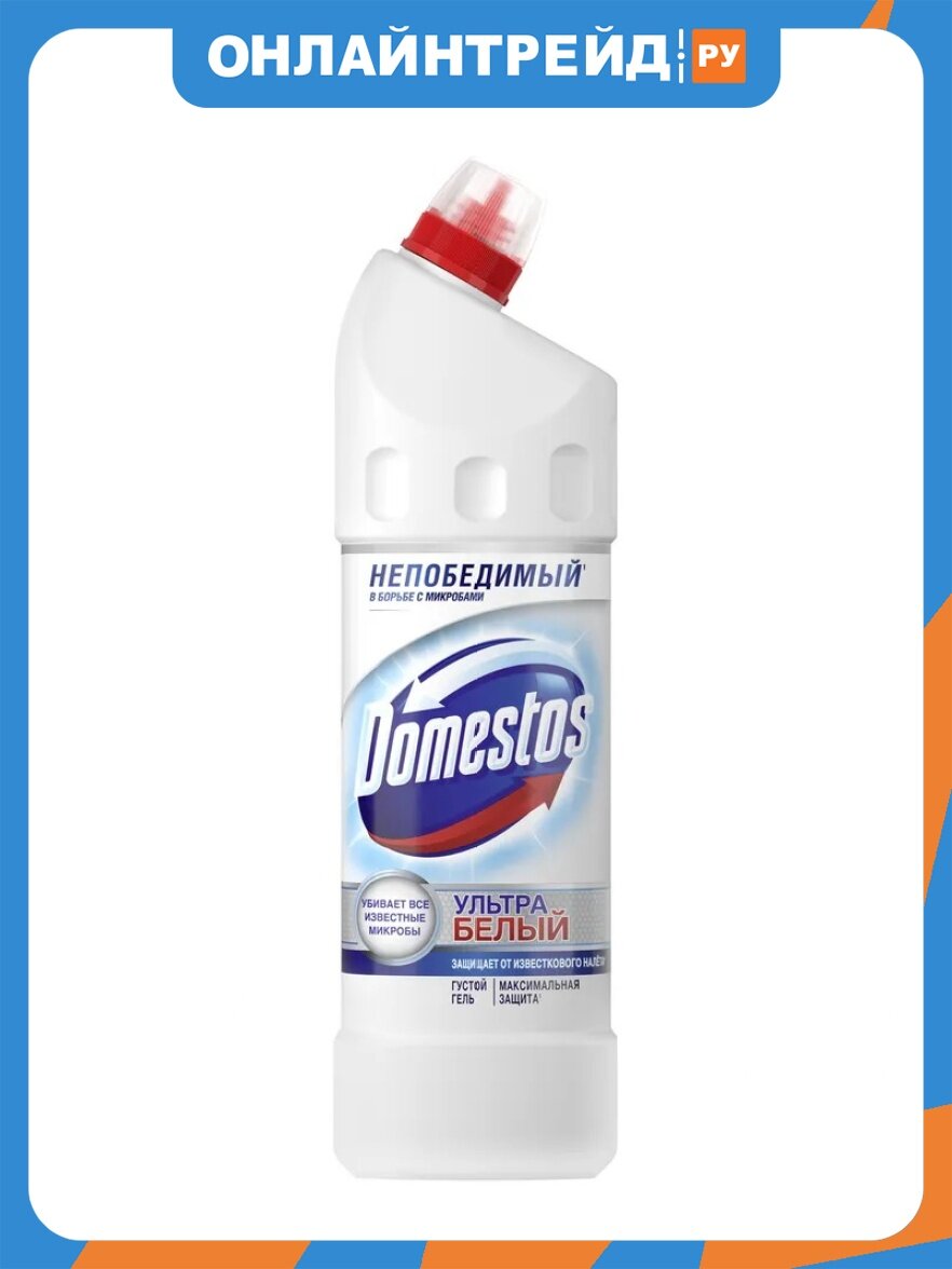Чистящее средство Доместос DOMESTOS Ультра Белый, универсальное, 1 л
