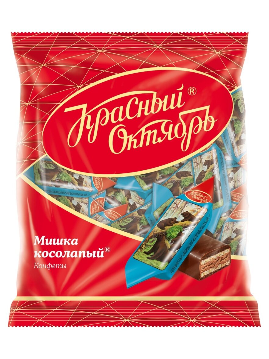 Конфеты шоколадные Красный Октябрь Мишка косолапый 200 г