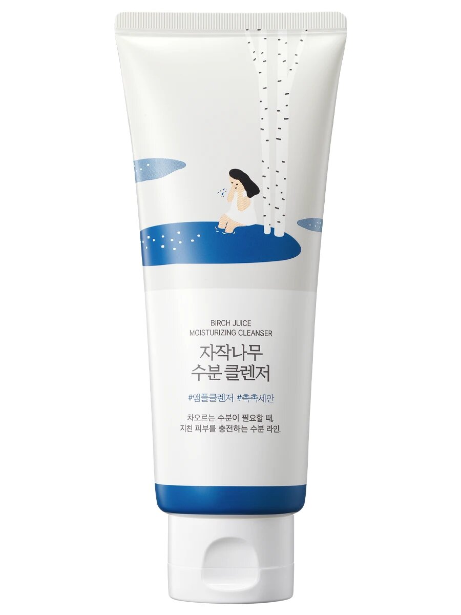 Round Lab Гель для умывания с березовым соком Birch Juice Moisturizing Cleanser 150 мл
