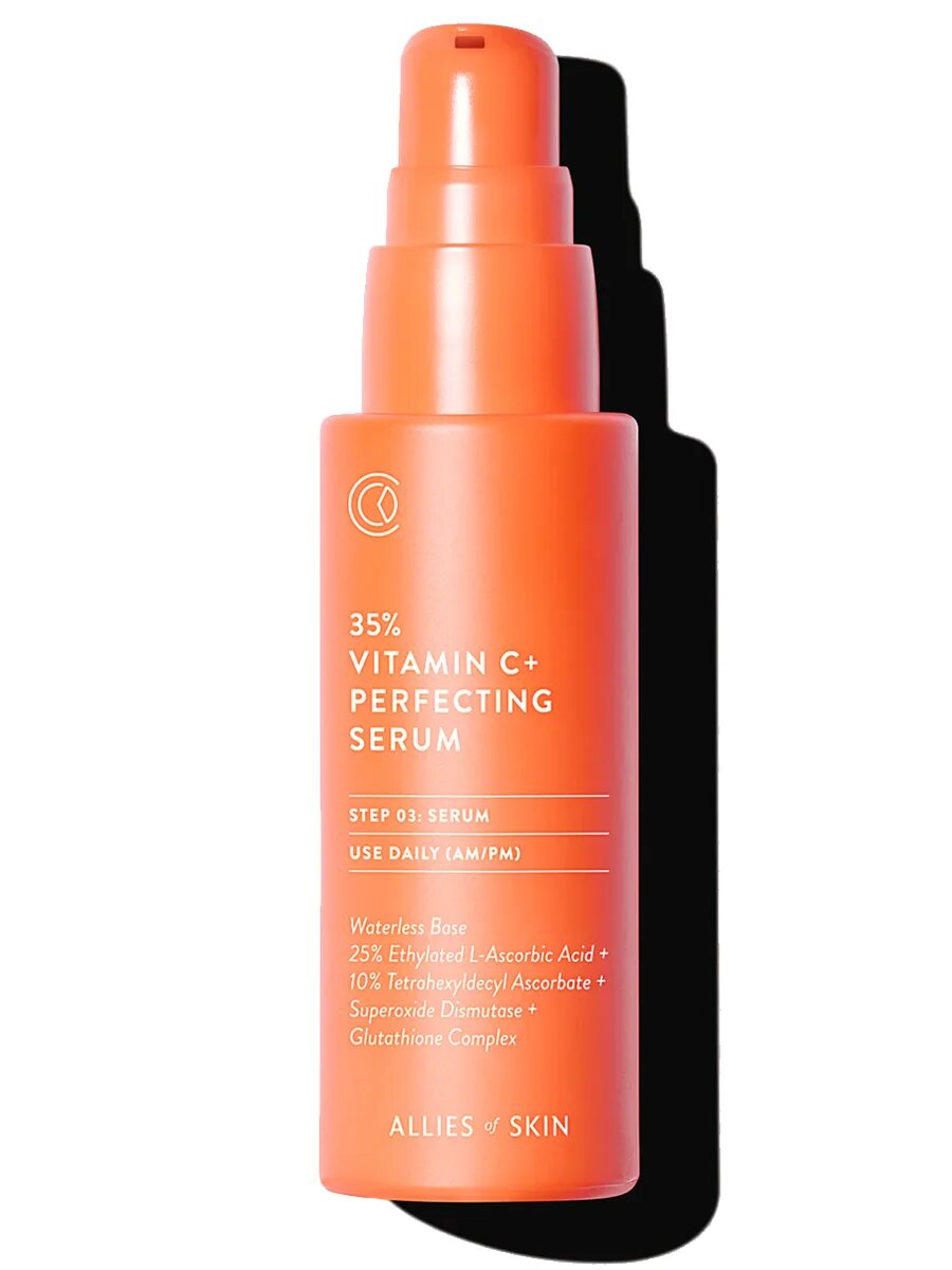 Allies of Skin Омолаживающая сыворотка с витамином С 35% Vitamin C+ Perfecting Serum 30 мл