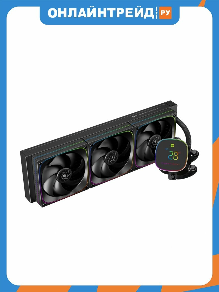 СВО для процессора Thermalright Frozen Horizon 360 Digital ARGB Black (TRFH360DAB)