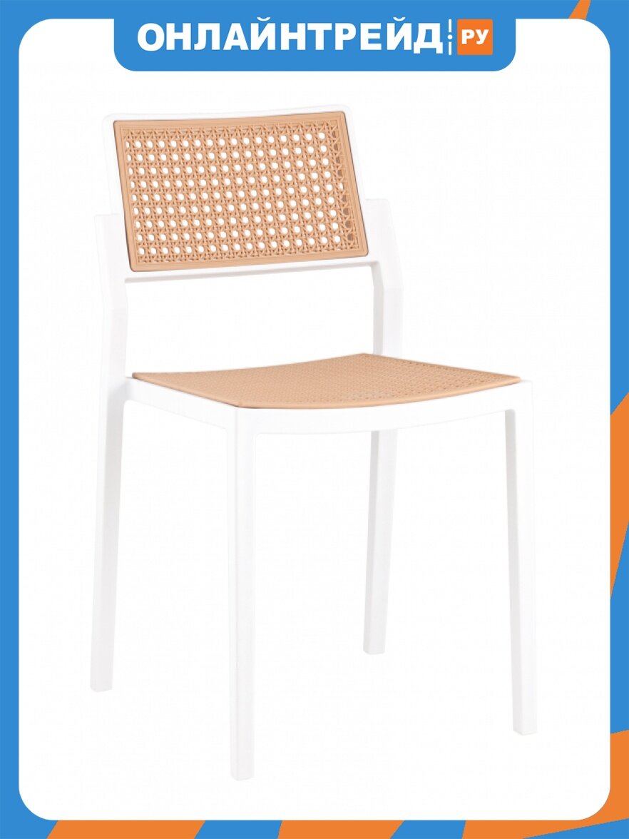 Стул пластиковый Stool Group Milto белый