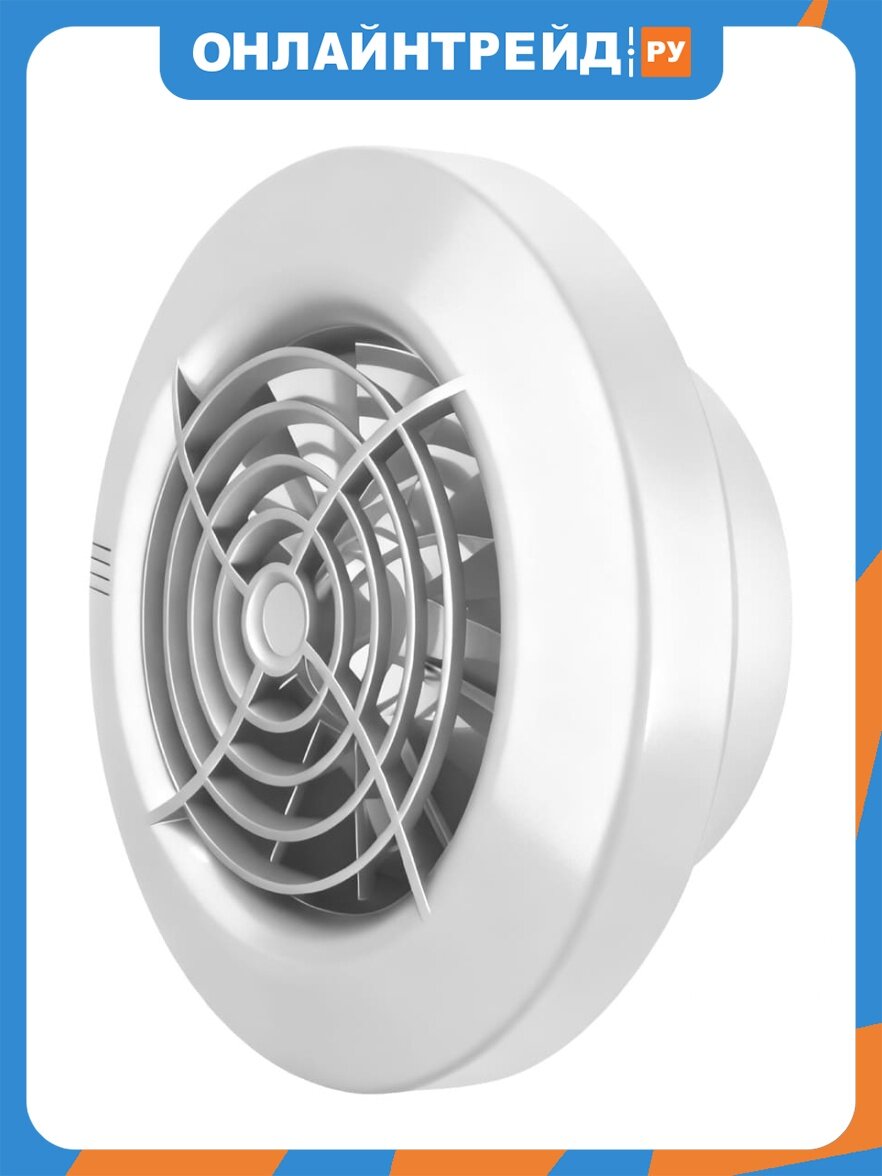 Вентилятор вытяжной Seicoi Ratio 100 White