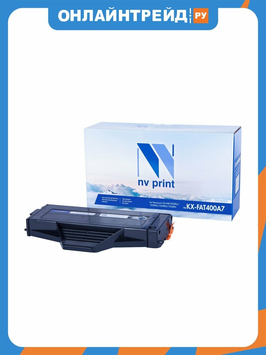 Картридж NV Print KX-FAT400A7 Panasonic для KX-MB1500RU/1520RU/1530RU/1536RU (1800k)