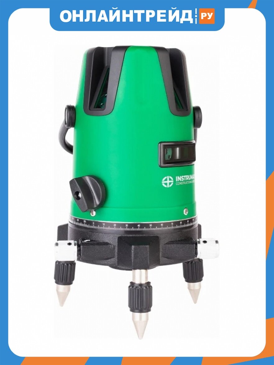 Уровень лазерный Instrumax Constructor 4D GREEN