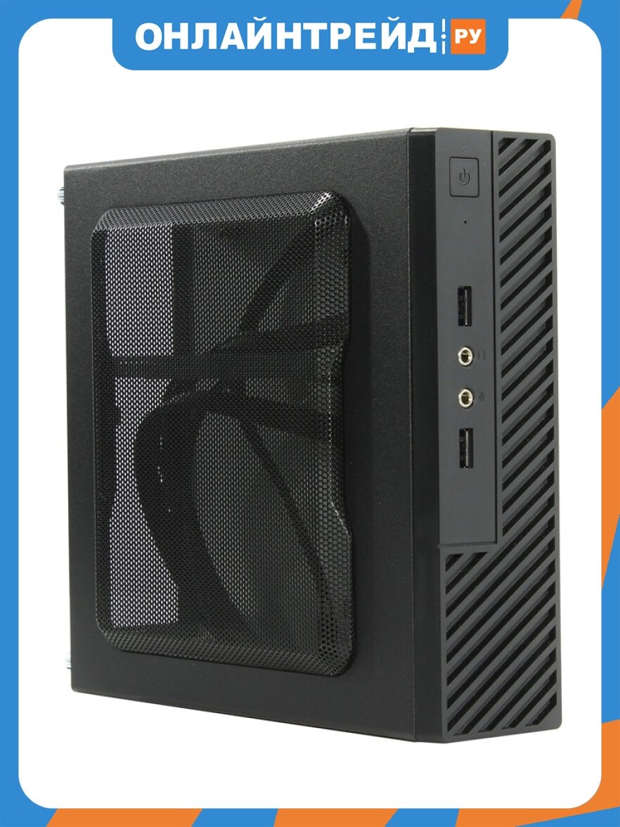 Корпус Powerman ME100S-BK (6133715) 120W