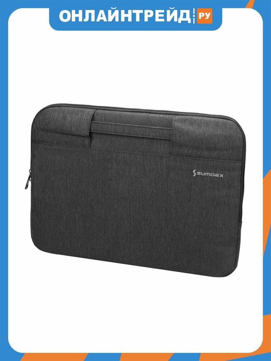 Чехол для ноутбука 13-14" Sumdex ICM-135BK Темно-серый