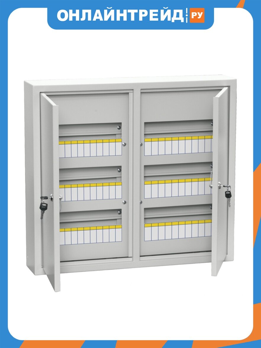 Корпус металлический Iek ЩРн-72 (540х600х120мм) IP31 TITAN 3, MKM14-N-72-31-Z