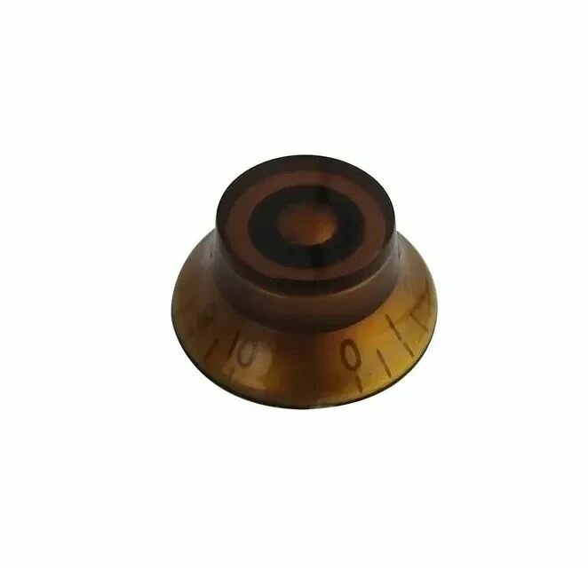 Ручка потенциометра для гитары FLEOR M00092-6 Brown