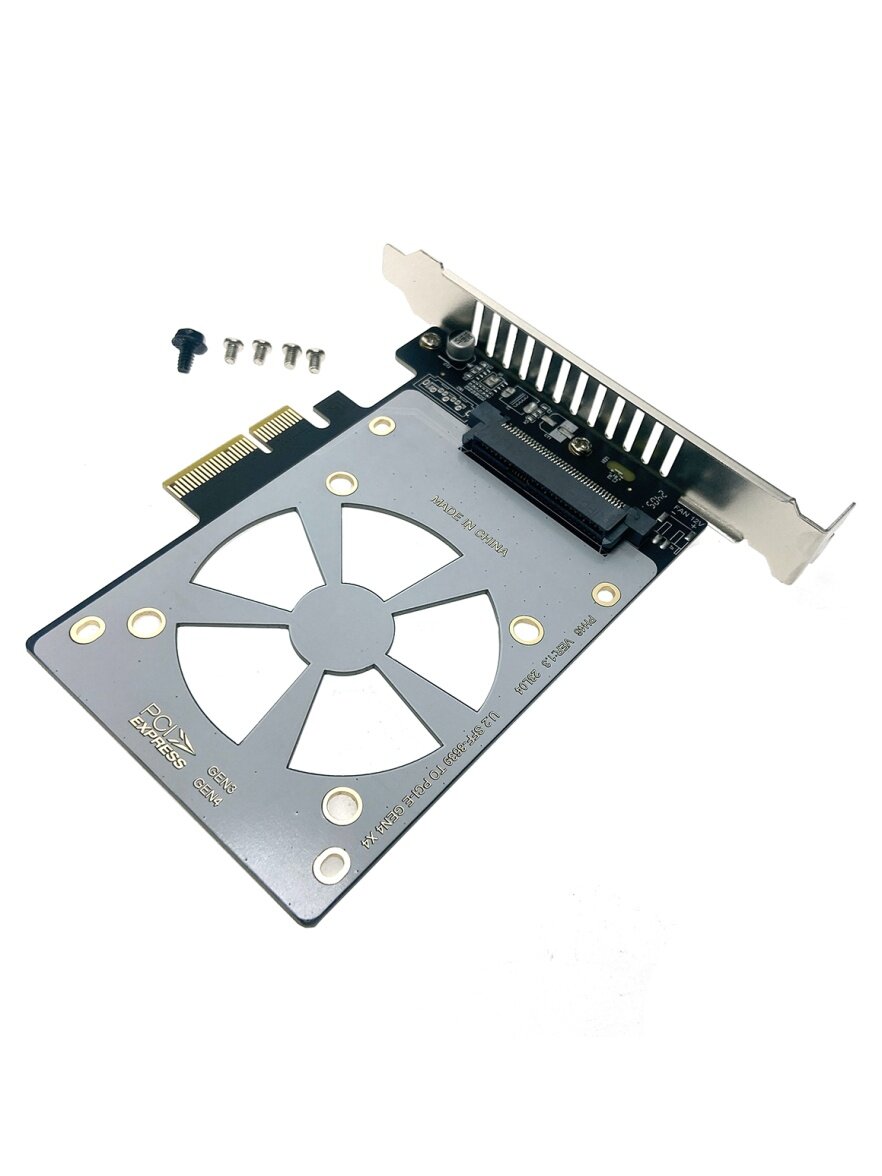 Адаптер PCI-E Espada U2 PCIEU2A SFF-8639 для NVMe SSD — фото 1