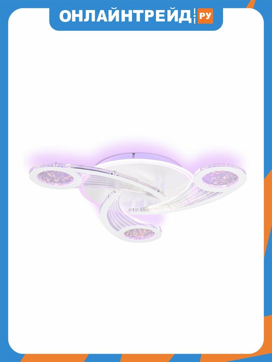 Потолочная светодиодная люстра Ambrella Light Acrylica Original FA4475