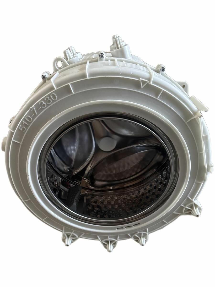 Бак в сборе, для СМА Midea MFC3712BSW40W. Товар уцененный