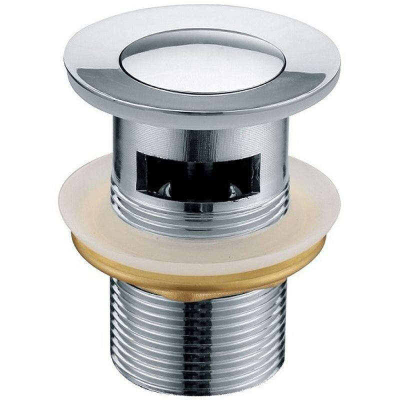 Донный клапан Kaiser 8035 click-clack, хром
