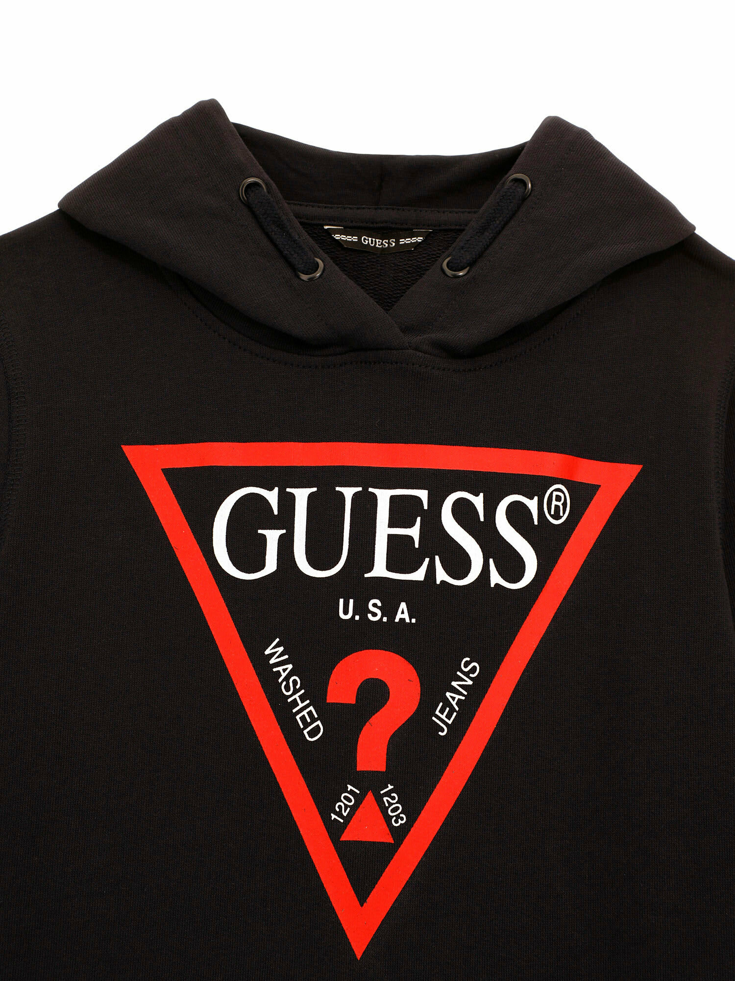 Толстовка GUESS Kilone, размер 8, синий — фото 1