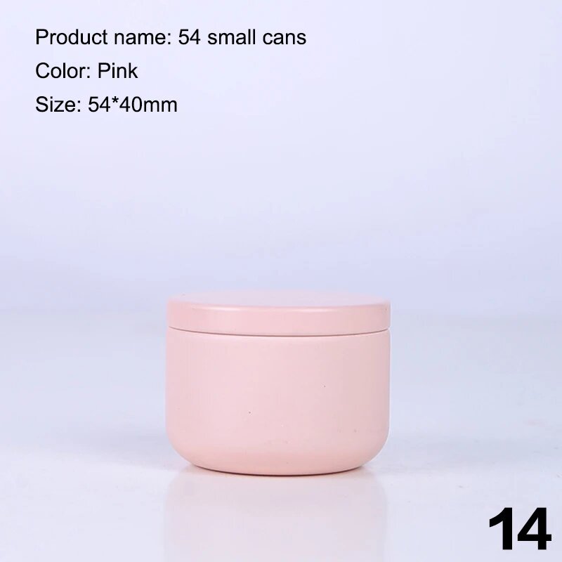 Жестяная коробка для чая N2HAO Розовый, 14