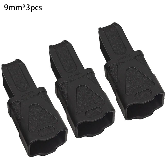Тактические резиновые петли для магазинов 9мм/5.56/7.62 Черный, 9mm-BK-3PCS
