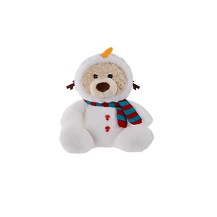 MINISO Подарочная сумка Jifort Bear Collection, милая плюшевая кукла в виде рождественской елки и снеговика