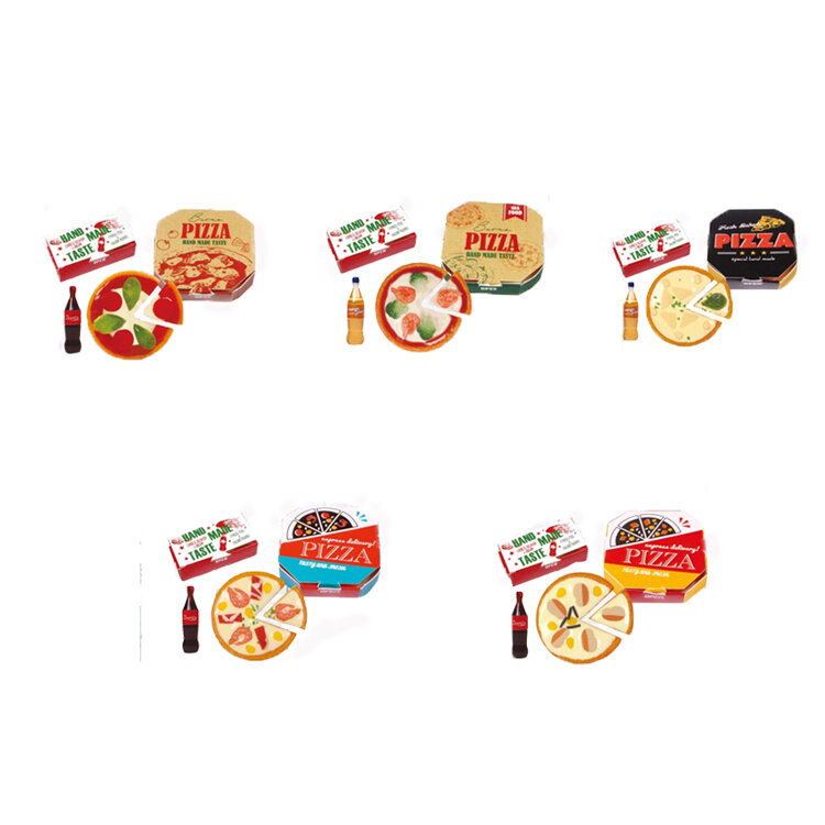 Фруктовые капсульные игрушки унисекс Simplicity and cultural creation, 1 random pizza set