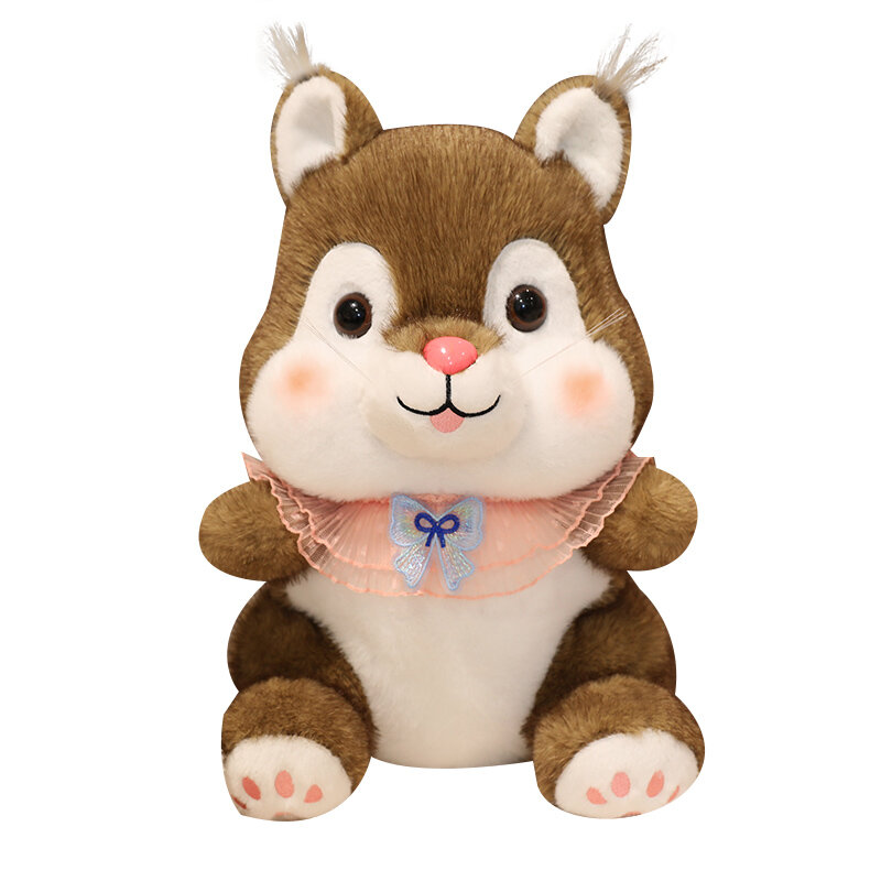 Милый кукла-перчатка унисекс LELEYU Белка Плюшевая игрушка, 22CM EU