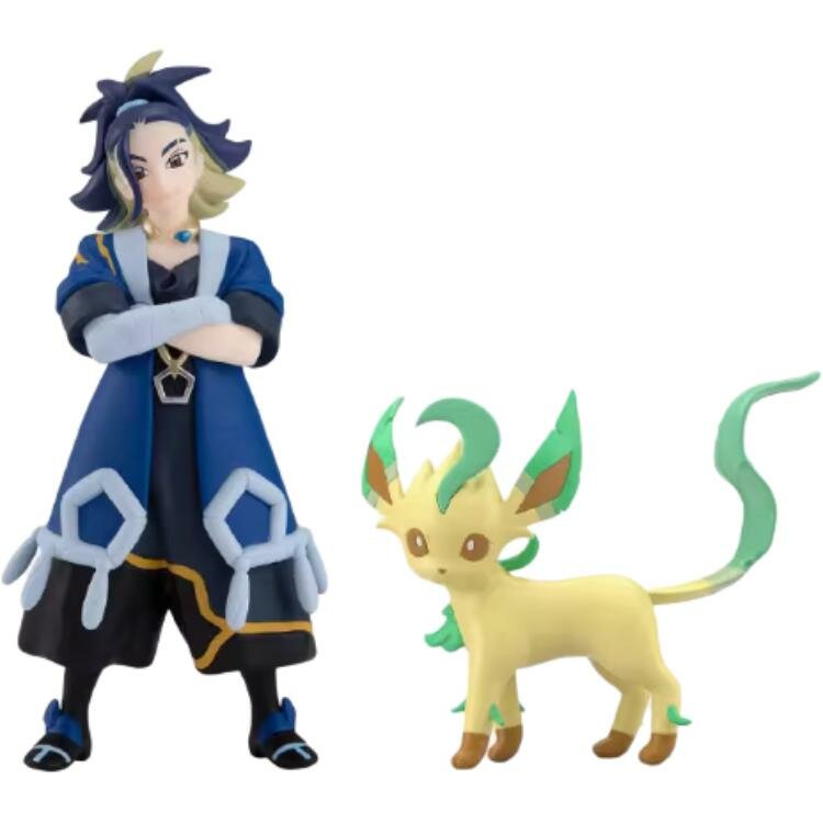 Фигурка унисекс BANDAI Pokémon Eevee Scale World Wash Green Area, Just Stone Corundum & Eevee