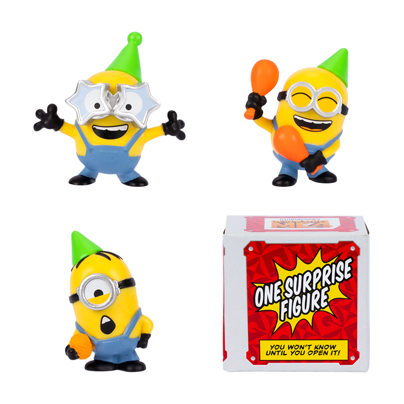 Фигурки чиби унисекс MINIONS "Party Bus Anti Crime League" 1430547154
