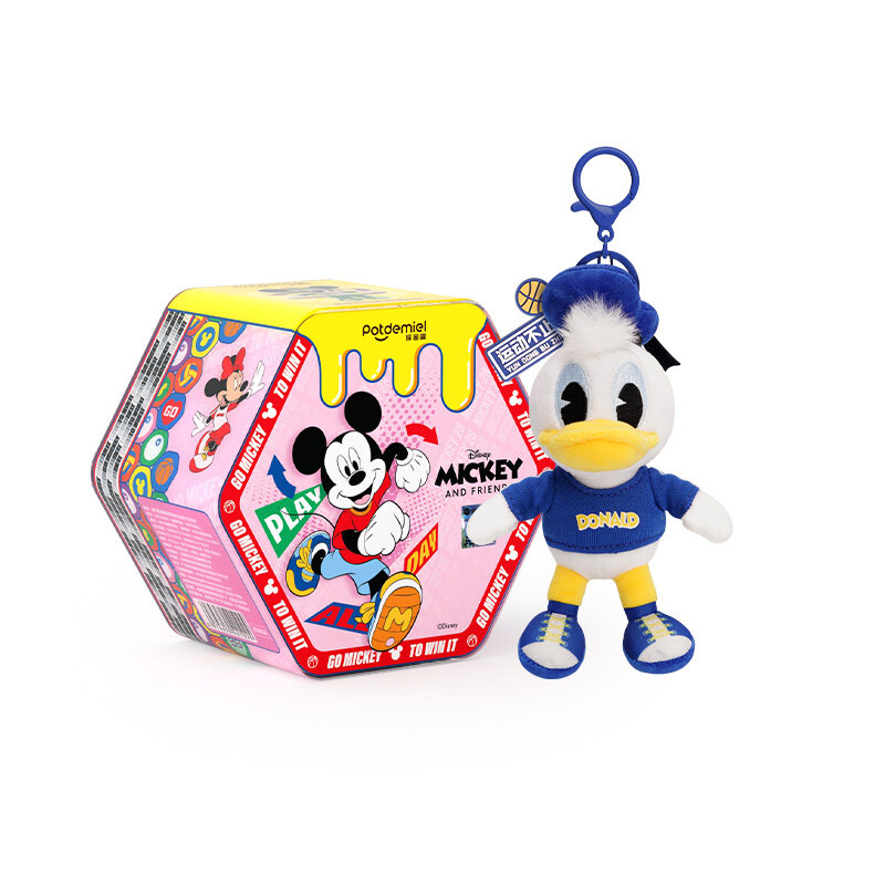 Коллекционные фигурки унисекс POTDEMIEL x Disney Микки Маус, Спортивный Фестиваль, Single Mystery Box (Random Pick)