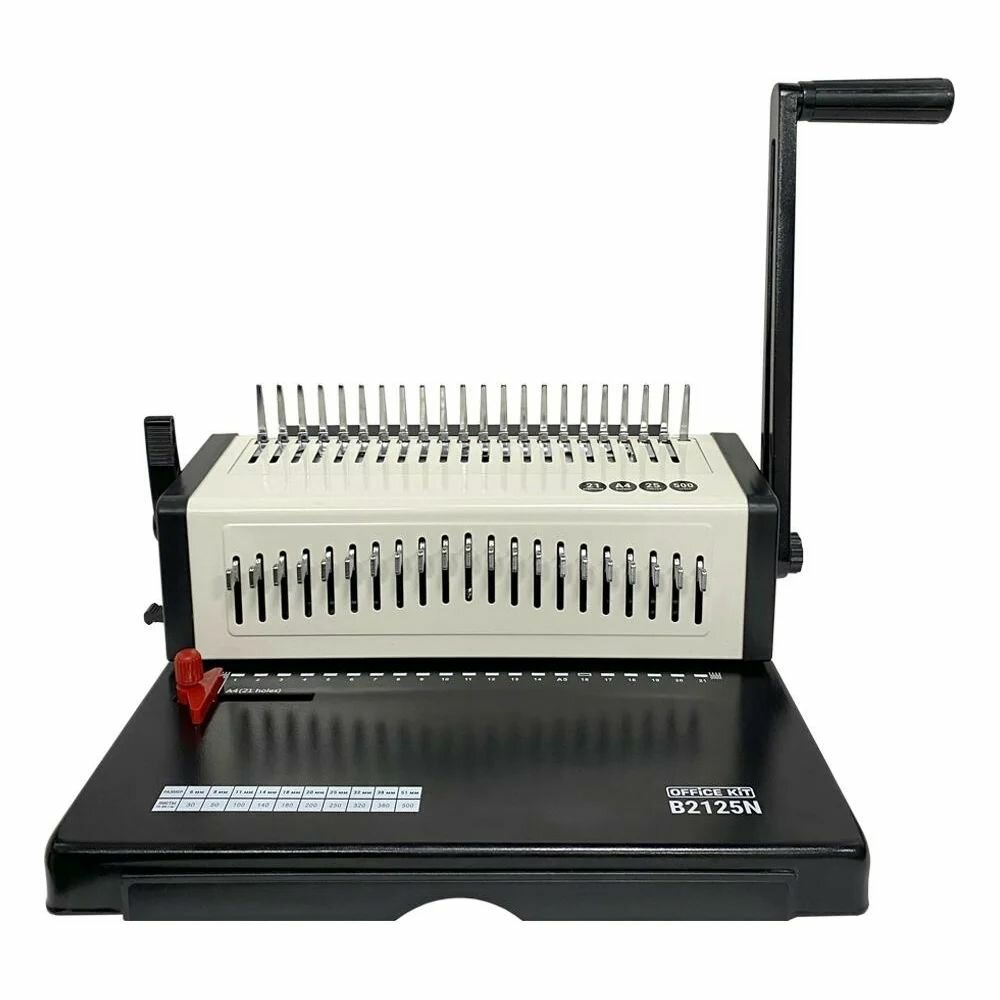 Переплетный аппарат на пластиковую пружину Office Kit B2125N