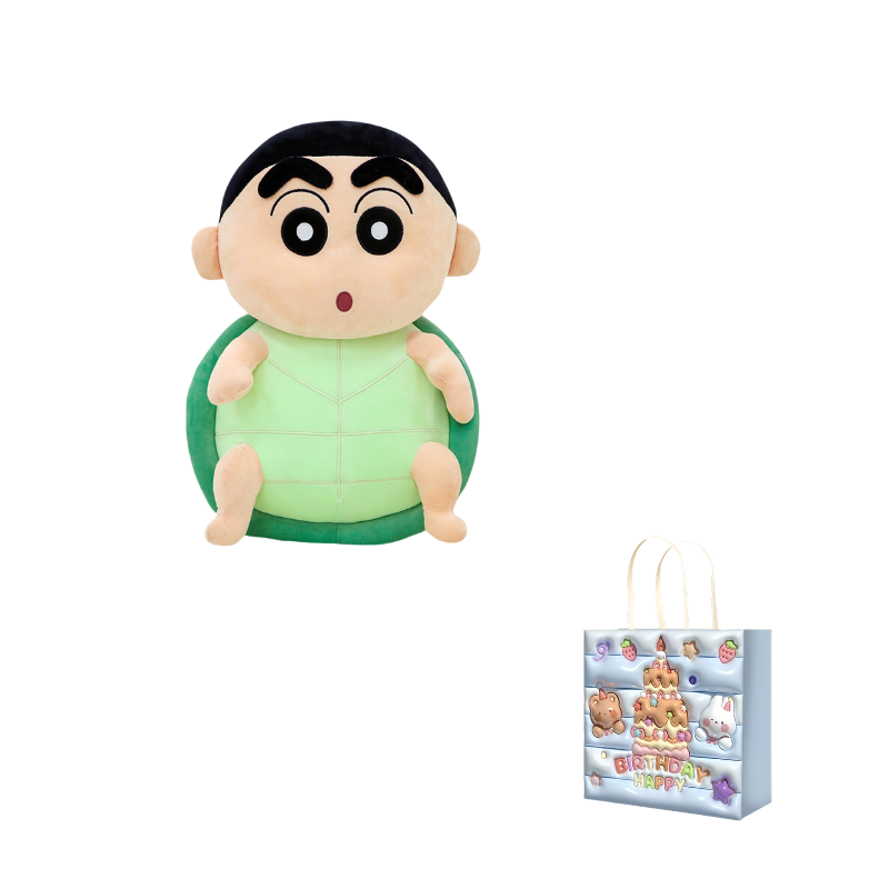 Игрушка-трансформер унисекс MENGSHUQI Crayon Shin Chan "Turtle Crayon Shin-Chan Doll", 30CM EU