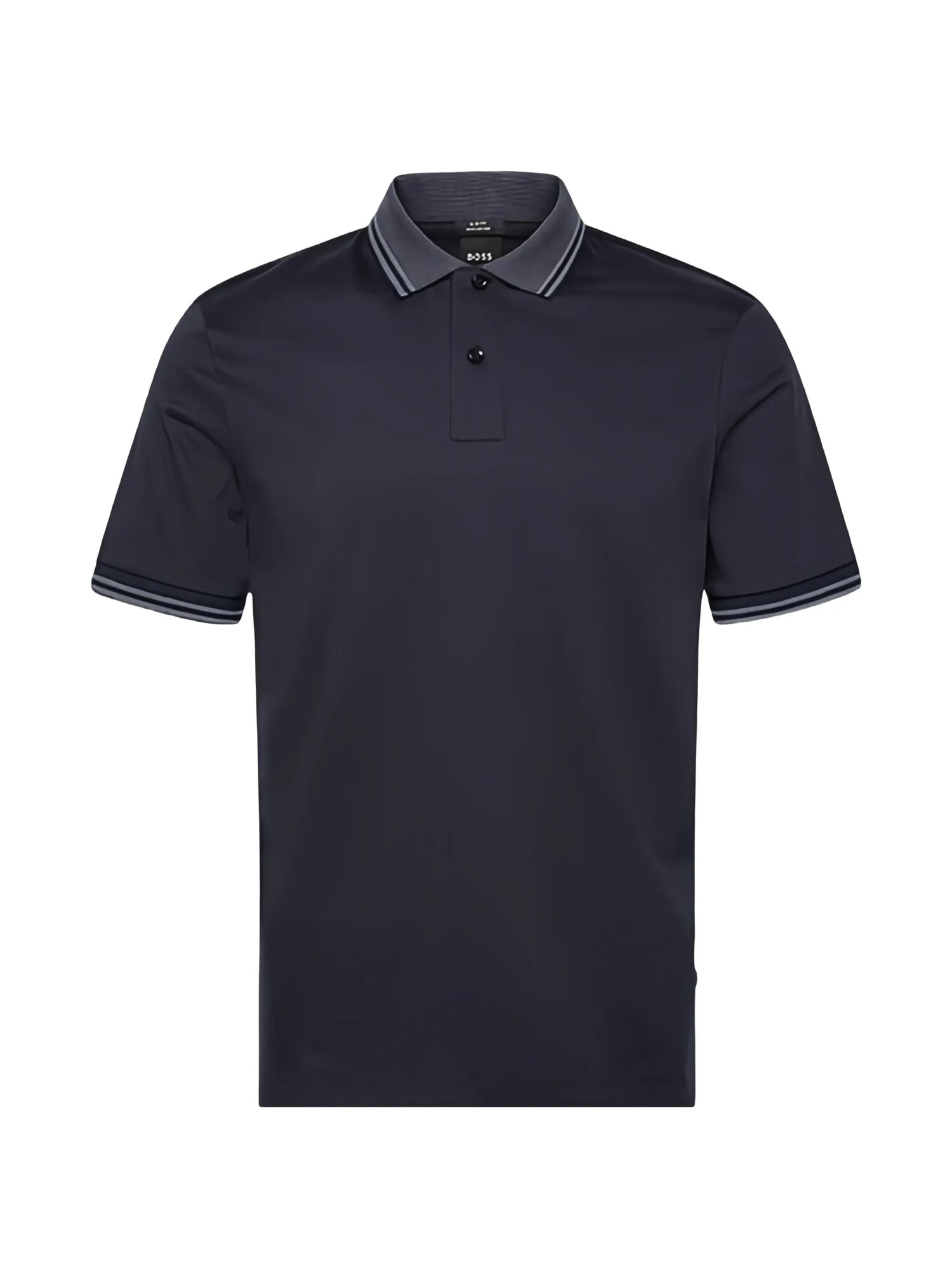 Рубашка Striped-collar polo shirt
