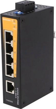 WEIDMULLER IE-SW-BL05-5TX Switch Ethernet; unmanaged; Number of ports: 5; 9.6?60VDC; RJ45, 1шт