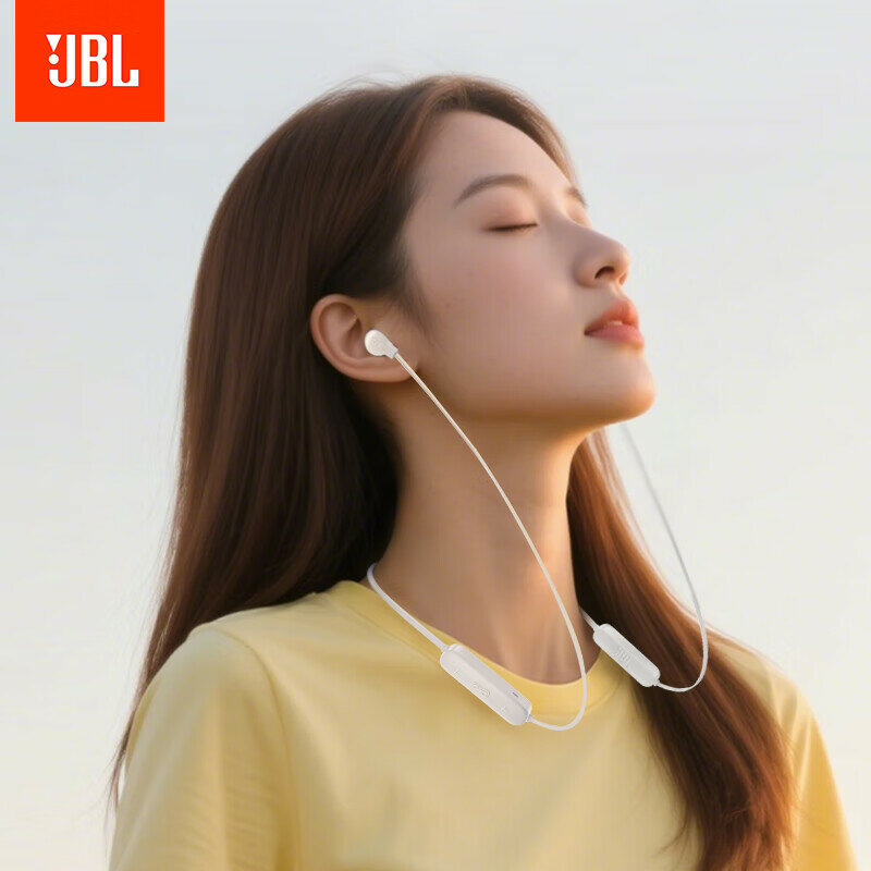 JBL TUNE 135BT беспроводные Bluetooth наушники с шеинной поддержкой спортивные наушники белый подарок Цвет：Улучшенная