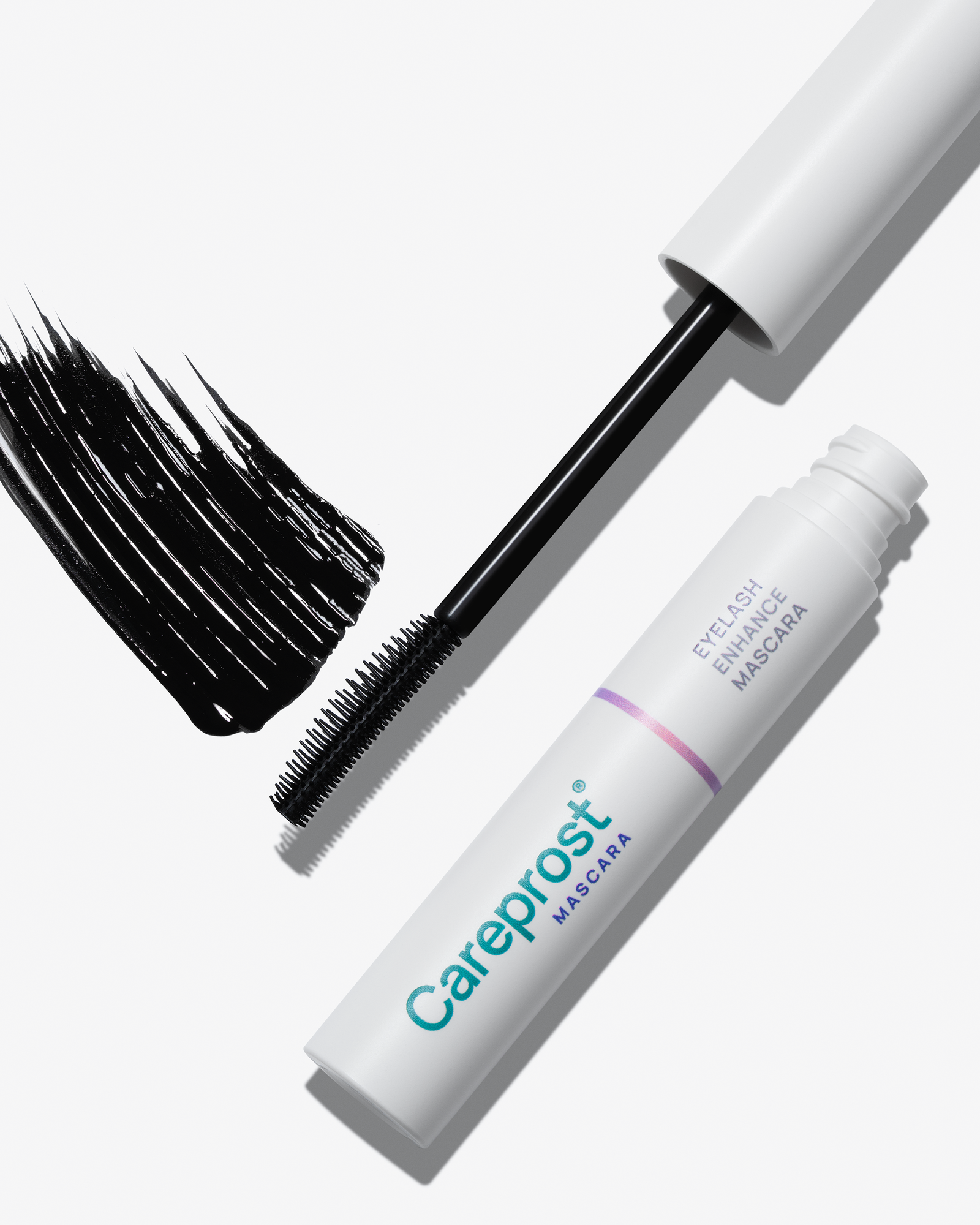 Укрепляющая тушь для восстановления и роста ресниц Careprost MASCARA, 9 мл, чёрная