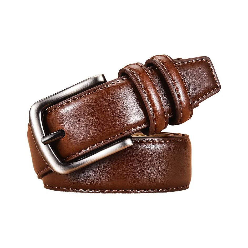 JEANSWEST Коровья кожа Спилок Ремни Мужской Ширина тела 3,1CM 120cm