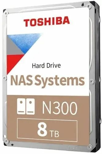 Жесткий диск Toshiba HDWG780UZSVA 8 ТБ 3.5" SATA III