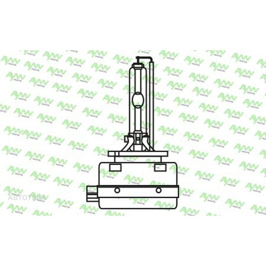 Лампа газоразрядная D3S 12V 35W PK32D-5 4300K Лампа газоразрядная D3S12V35WPK32D AYWIPARTS AW1930015L