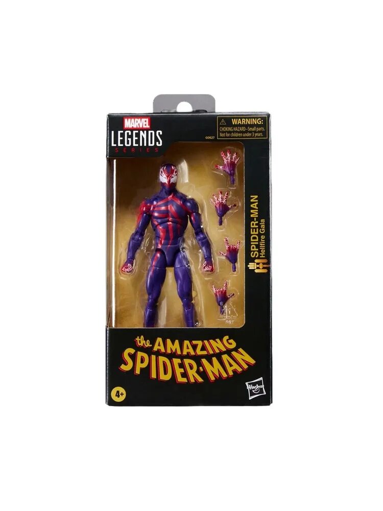 Hasbro фигурки Marvel Legends Series Action Figures Spider-Man Hellfire Gala-16cm; Марвел фигурки