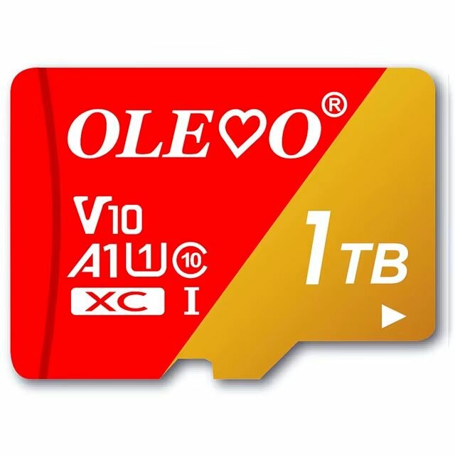 BS Union 1 ТБ Карта памяти microSDXC Compact Flash (OLEVO2), Class 10, A1, 1 * карта Micro TFSD