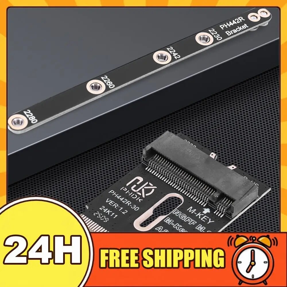PCIe 4.0 Райзер M.2 A+E to NVME SSD Adapter