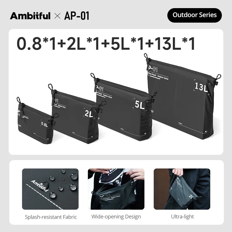 Водонепроницаемая сумка AMBITFUL AP01 для фотоаппарата Kit 1