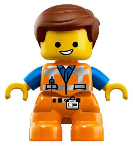 Минифигурка Lego 47205pb064 Duplo Figure Lego Ville, Emmet