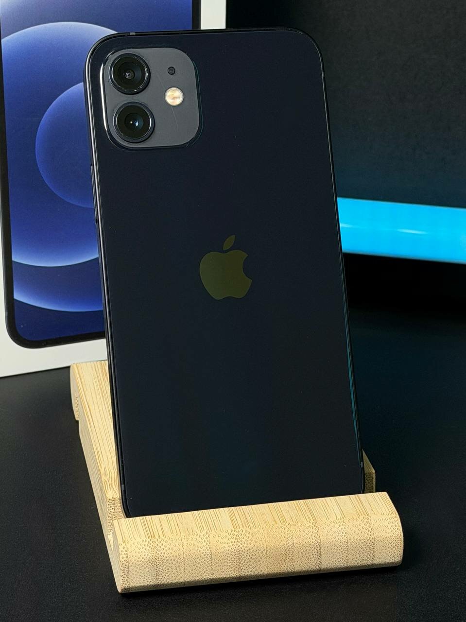 Смартфон Apple iPhone 12, 256 ГБ, nano-SIM + eSIM, черный