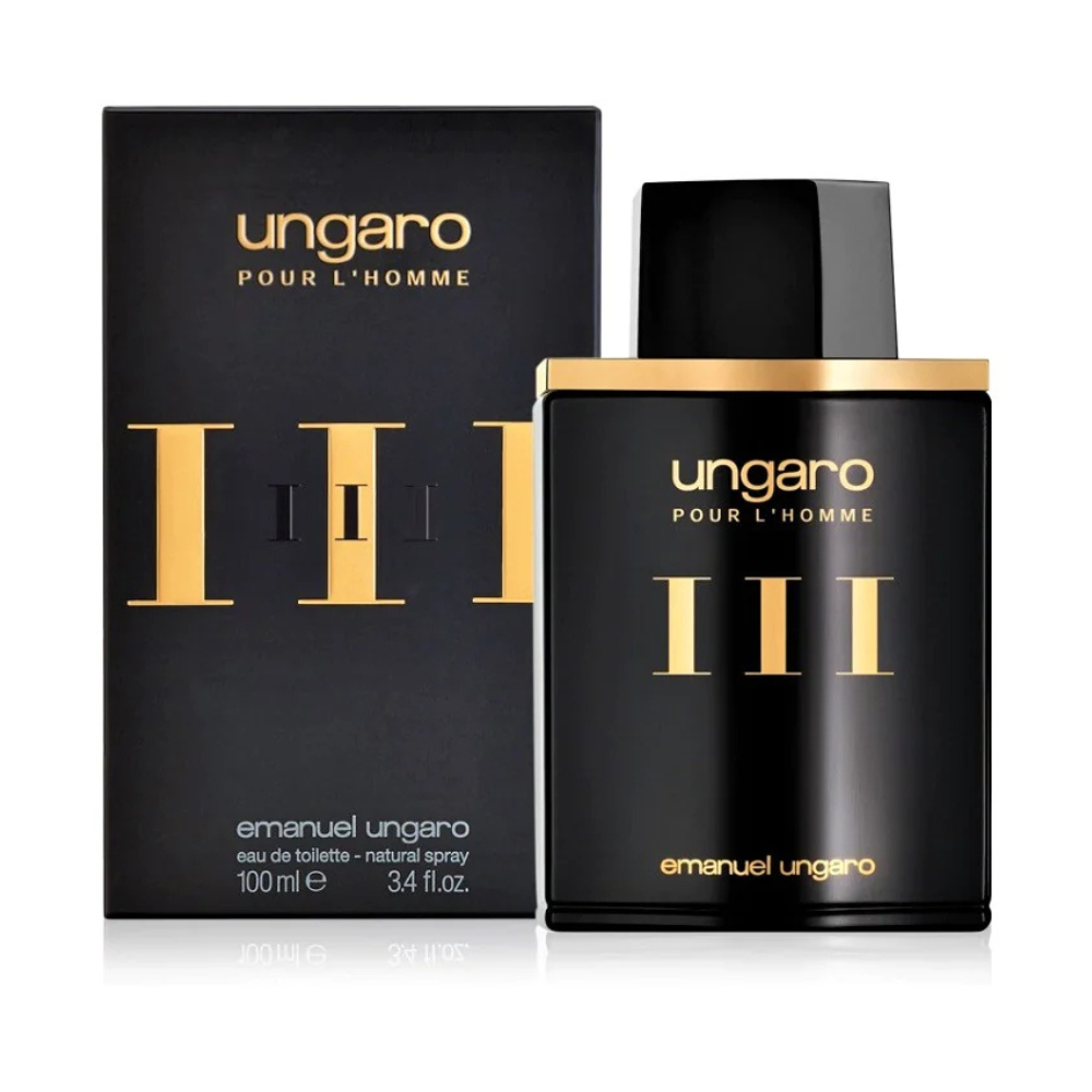 Emanuel Ungaro pour L Homme III 100 мл туалетная вода, мужские, древесные, фужерные