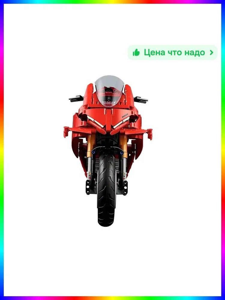 Конструктор мотоцикла Ducati Panigale V4 S для творческих энтузиастов