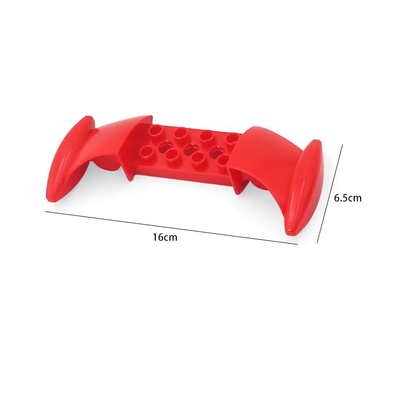 Механические строительные блоки PHILOPT 14+ Красный, airfoilred 1pcs