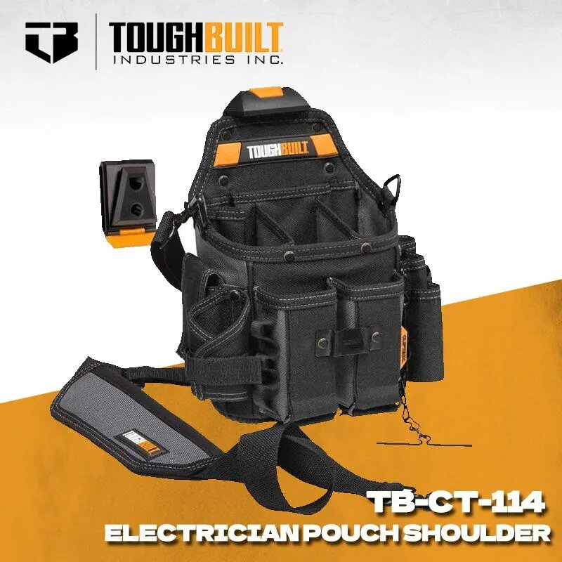 TOUGHBUILT TB-CT-114 Поясная сумка электрика Сумка для инструментов