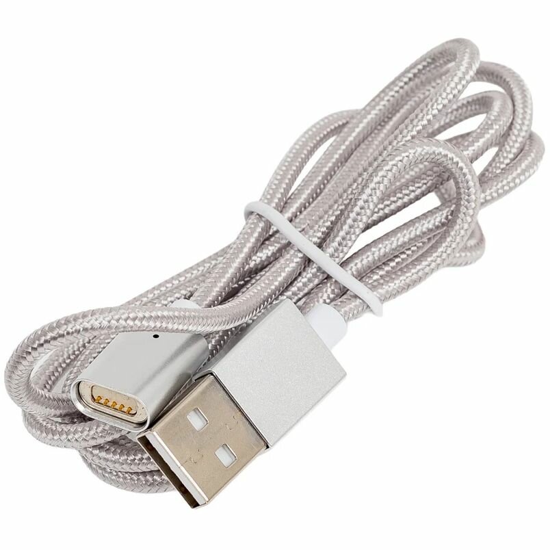 Адаптер-переходник Cablexpert 17843 1м Lightning серый